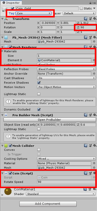 コインの作り方 | Unityでゲームを作ろう！